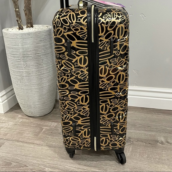 bebe | Bags | Nwt Bebe Annabelle Ii Collection Suitcase Luggage Travel ...